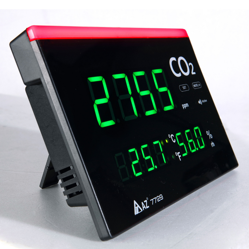 7729 AZ NDIR Monitor de CO2, humedad y temperatura para montaje en ...
