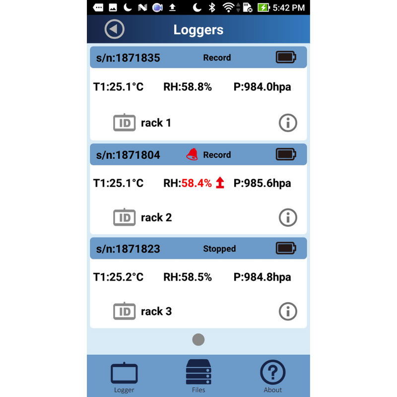 Bluetooth PDF Temperature Data Logger for Cold Chain & Pharma - AZ ...