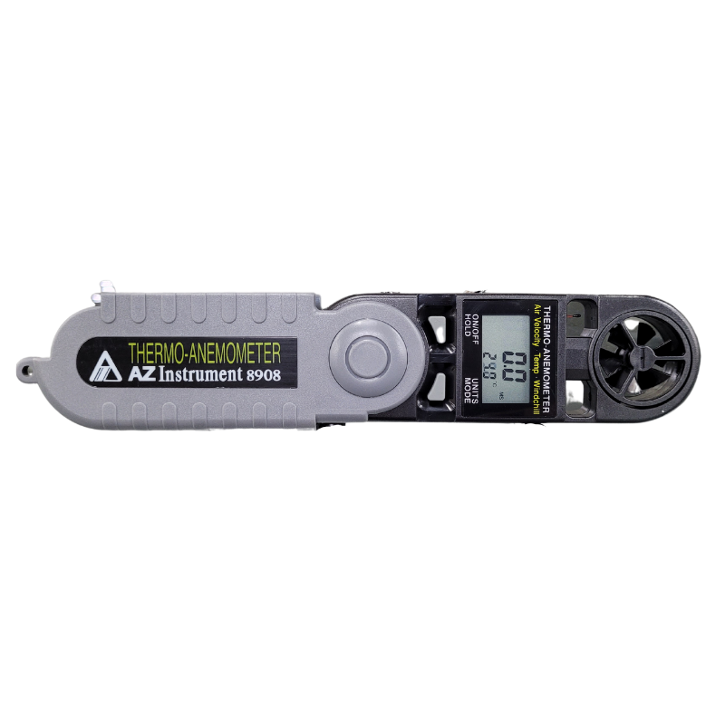 Pocket Temp. Anemometer, 8908 AZ EB - AZ Instrument Corp.